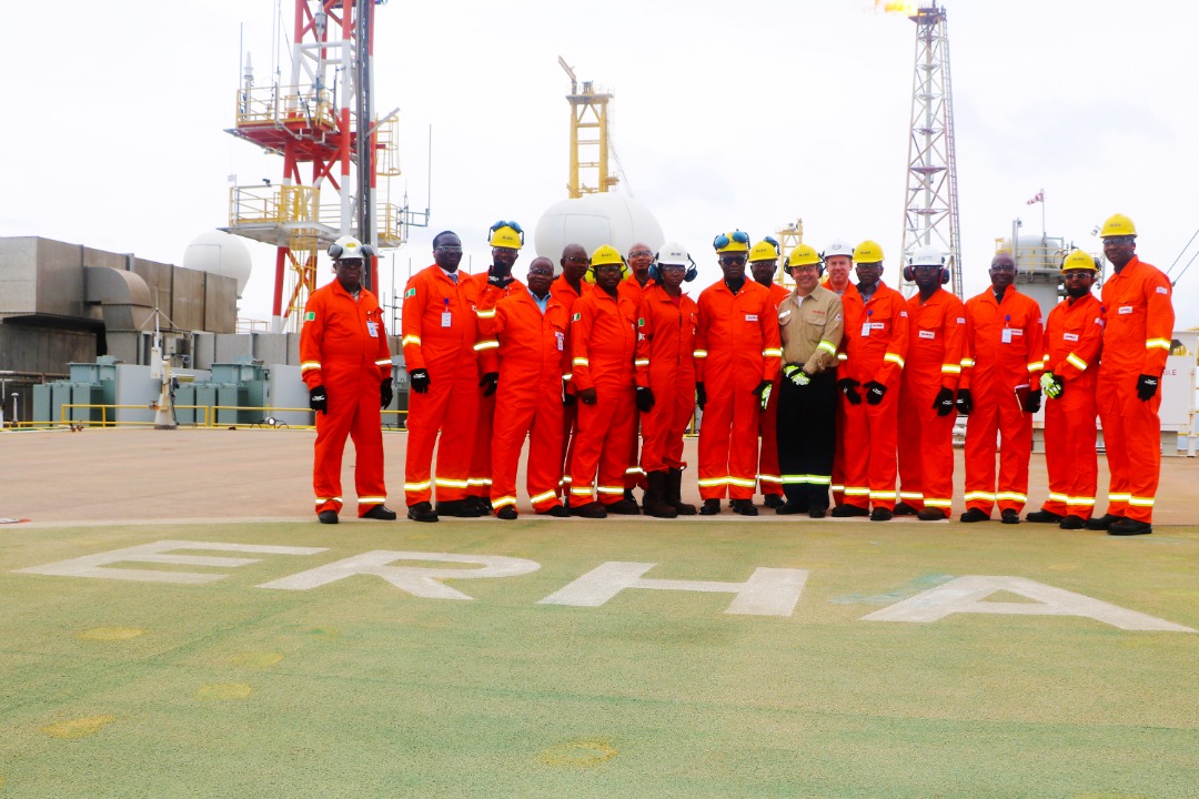 Kachikwu visits ERHA FPSO operated by ExxonMobile to provoke increased ...