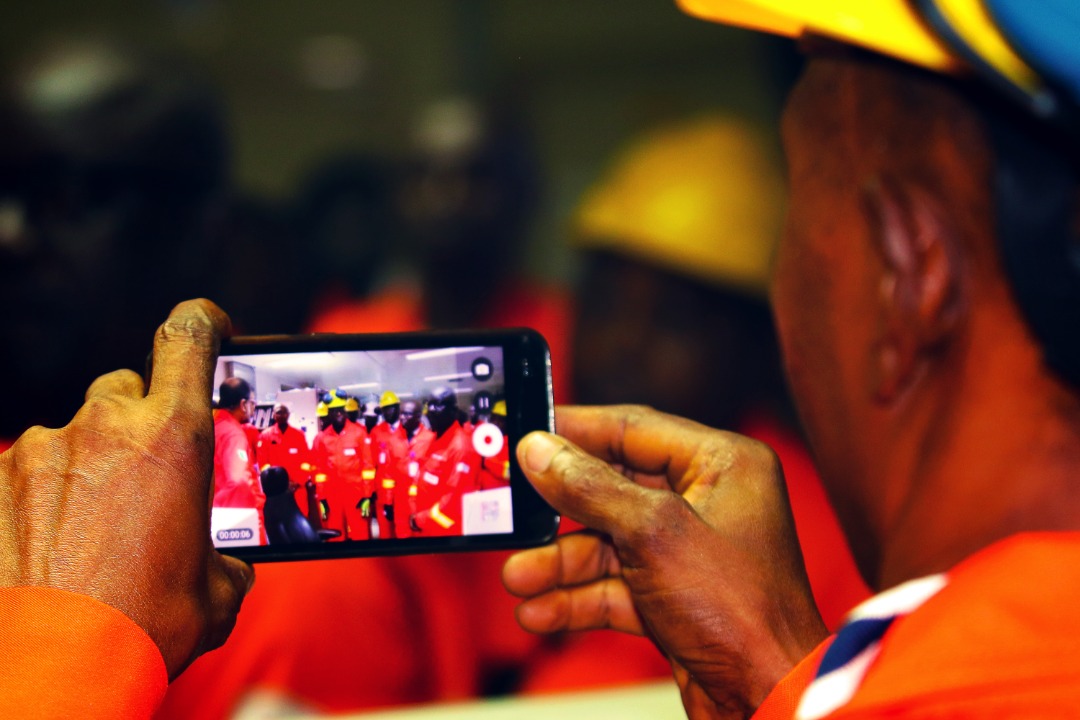 Kachikwu visits ERHA FPSO operated by ExxonMobile to provoke increased ...